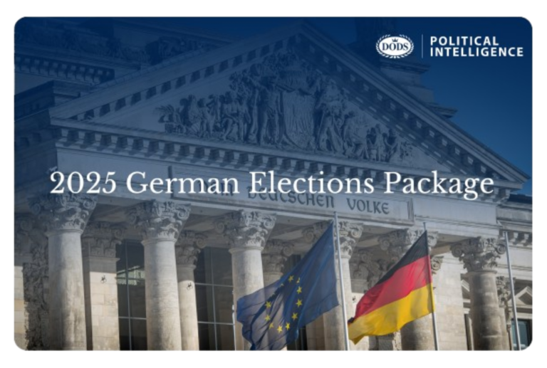 Get the German Elections Package | Dods Political Intelligence
